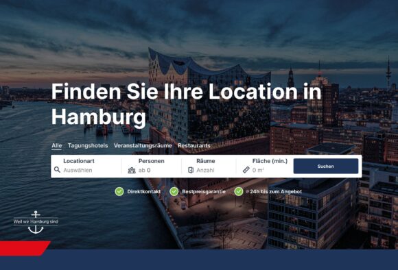 Hamburg Convention Bureau mit eigenem Venuefinder | Event Partner