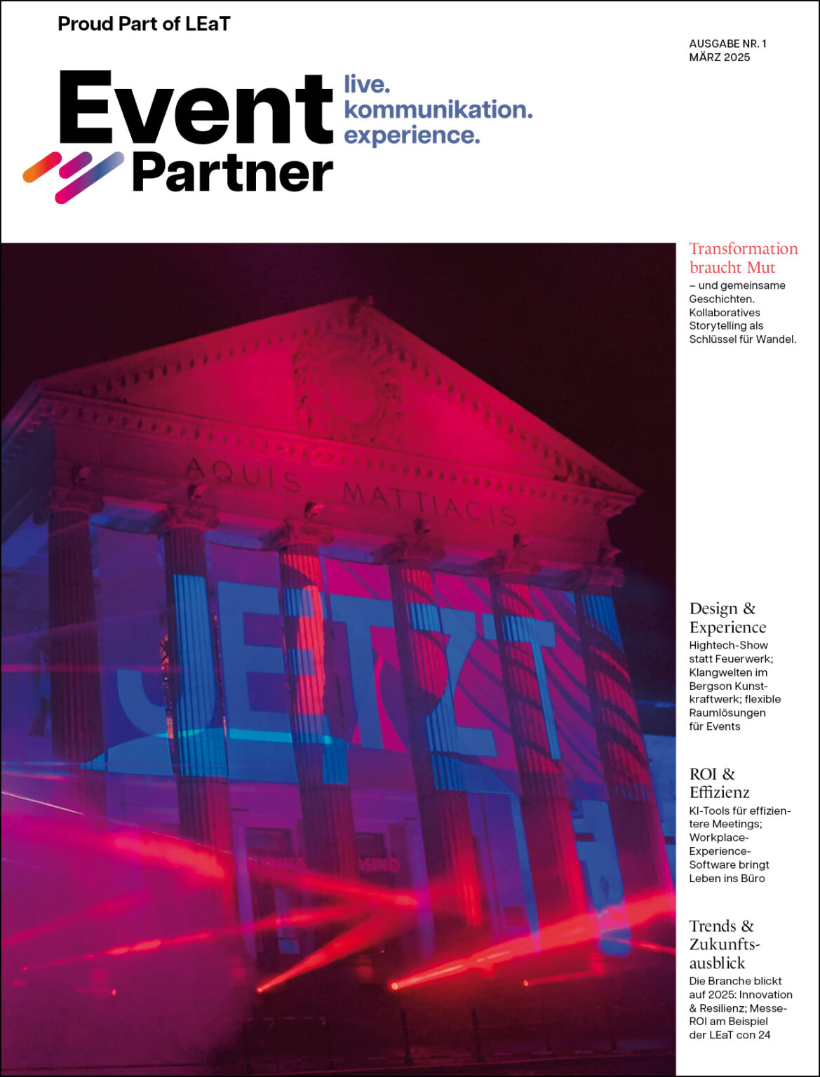 live. kommunikation. experience. | Event Partner